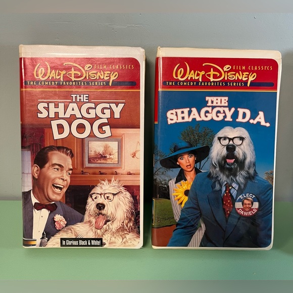 Disney | Other | Walt Disney Classic The Shaggy Dog And The Shaggy Da ...